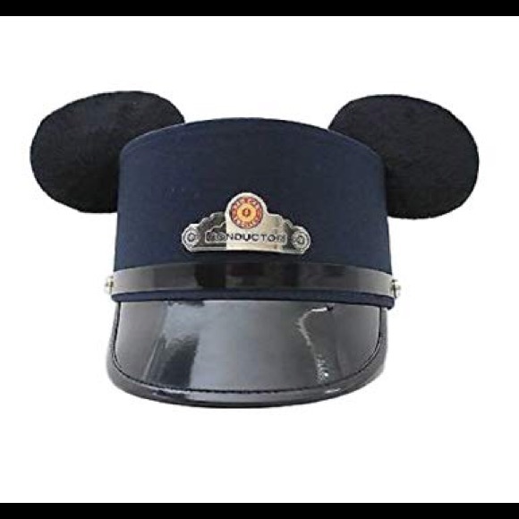 Disneyland DCA Mickey trolley conductor hat- SM - www.h2scan.com